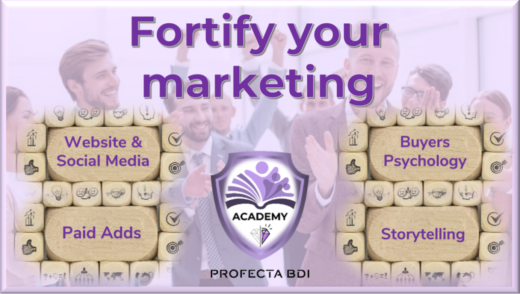 Academy - Fortify your marketing- Profecta BDI